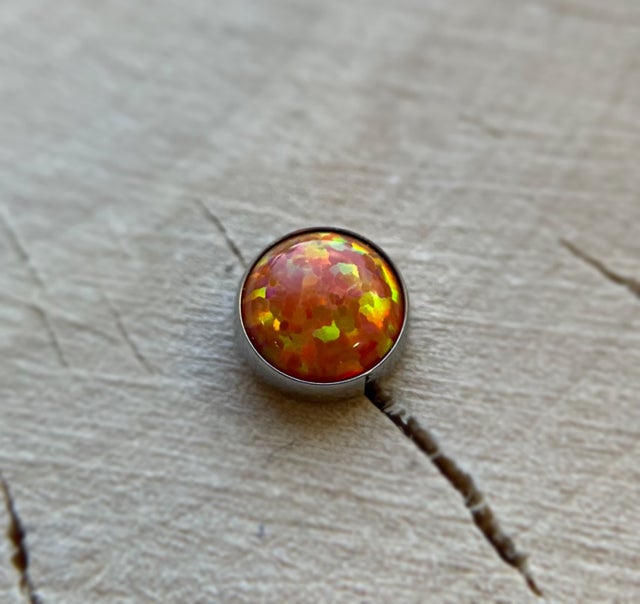 14g/12g Microdermal & Surface Piercing Tops | Diamond Heart Studios