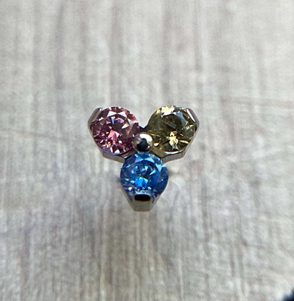 Pride Themed Trinity Trio by Neometal (Small and Large sizes) | Diamond ...